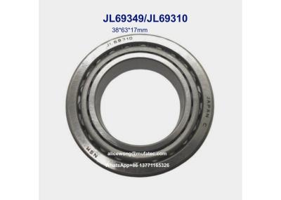 China JL69349/JL69310 JL69349/10 automotive bearings inch taper roller bearings 38*63*17mm for sale