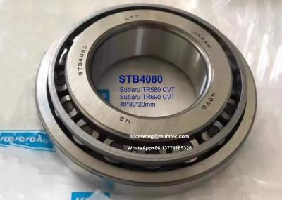 China STB4080 806340090 80634-0090 Subaru TR580 TR690 CVT transmission part bearings taper roller bearings 40*80*20mm for sale