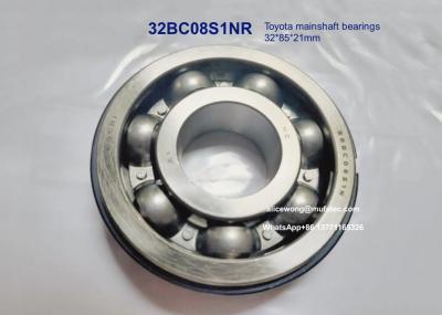 China 32BC08S1NR Toyota mainshaft bearings special ball bearings with circlip for Toyota repair and maintenance 32x85x21mm for sale
