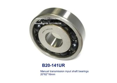China B20-141UR B20-141 auto manual input shaft bearings special ball bearings for auto repair and maintenance 20x62x16mm for sale