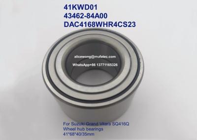 China 41KWD01 DAC4168WHR4CS23 43462-84A00 Suzuki Grand Vitara SQ416Q wheel hub bearings 41x68x40/35mm for sale