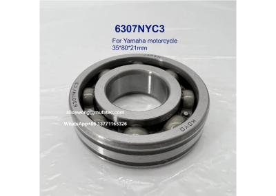 China 6307NYC3 93306-307UO Yamaha motorcycle bearings deep groove ball bearings 35x80x21mm for sale