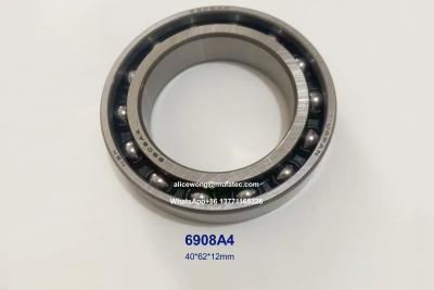 China 6908A4 deep groove ball bearings thin balll bearings 40x62x12mm for sale