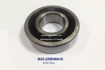 China B25-229DWA18 B25-2 Automotive Generator Bearings special ball bearings for car repairing replacement bearings 25x55x15mm for sale