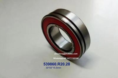 China 539860.R20.28 539860 auto wheel hub bearings double row angular contact ball bearings 30*55*15.5mm for sale