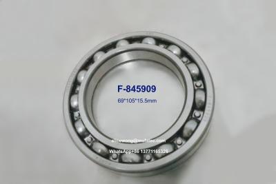 China F-845909 automotive gearbox bearings deep groove ball bearings for vehicle repairing and maintenance 69*105*15.5mm for sale