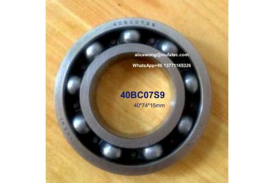 China 40BC07S9 automtive gearbox bearings special ball bearings for car repairing and maintenance 40*74*15mm for sale