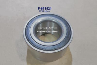 China F-671521 BMW Porsche wheel bearings angular contact ball bearings 42*80*42mm for sale