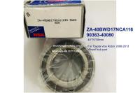 China ZA-40BWD17NCA116 40BWD17 90363-40080 Toyota Vios Robin 2008-2013 wheel hub bearings 40*75*39mm for sale