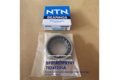 China SF07A17PX1V1 70241231A Ducati motorcycle steering head bearings 35*55*14.5mm for sale