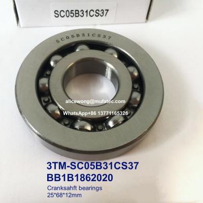 China 3TM-SC05B31CS37 SC05B31CS37 BB1B1862020 crankshaft bearings 25*68*12mm for sale