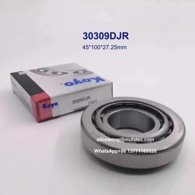 China 30309DJR automotive bearings special taper roller bearings 45*100*27.25mm for sale