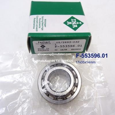 China F-553596.01 printing bearings cylindrical roller bearings nylon cage 17x35x14mm for sale