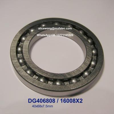China DG406808-PRP 16008X2 automotive bearings non-standard deep groove ball bearings 40x68x7.5mm for sale
