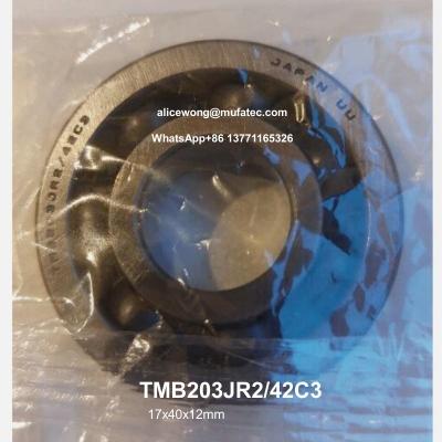 China TMB203JR2-42C3 Single row deep groove ball bearing 17x40x12 mm for sale