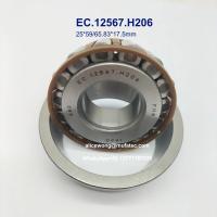China EC.12567.H206 Special Taper Roller Bearings With Nylon Cage and Flange  25x59/65.83x17.5mm for sale