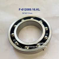 China F-612089.16.KL F-612089.16 Automobile Vehicle Repairing Bearings with Nylon Cage 55x93x17mm for sale