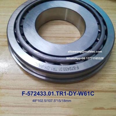 China F-572433.01.TR1-DY-W61C 48x102.5/107.5x15/18mm Automotive Transmission Bearings Taper Roller Bearing for sale