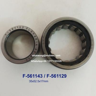 China F-561143/F-561129 35x52.5x17mm Auto Transfer Case Bearings Needle Roller Bearings with Nylon Cage for sale