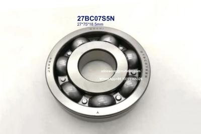 China 27BC07S5N Honda Jazz Civic 2006-2011 Transmisson Vehicle Bearings 27x75x18.5mm Clearance C3 Steel Cage for sale