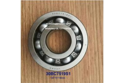 China 30BC7519S1 Automotive Vehicle Gearbox Bearings Deep Groove Ball Bearings 30x75x19mm for sale