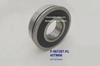 China F-567287.KL 45TM06 Automotive Gearbox Bearings 45x100x26mm With Slot on Outside Rings for sale