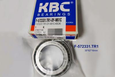 China F-572331-TR1-DY-W61C F-572331 Automotive Diff Bearings Inch Taper Roller Bearings 35x62x16mm for sale