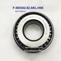 China Vehicle Automobile Differential Bearings F-585302.02.SKL-H95 Inch Taper Roller Bearings 35x77x28mm for sale