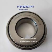China F-610239.TR1 Automobile Differential Bearings 30x62x17mm Inch Taper Roller Bearings for sale