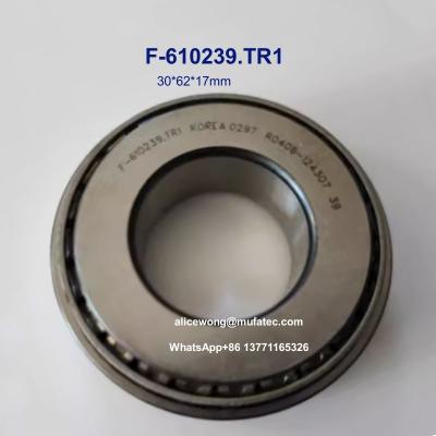 China F-610239.TR1 Automobile Differential Bearings 30x62x17mm Inch Taper Roller Bearings for sale