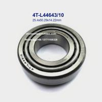 China 4T-L44643/10  L44643/10 Automotive Bearings 25.4x50.29x14.22mm Tapered Roller Bearings for sale