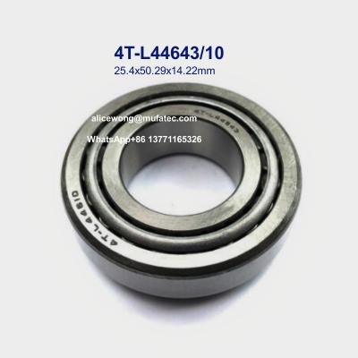 China 4T-L44643/10  L44643/10 Automotive Bearings 25.4x50.29x14.22mm Tapered Roller Bearings for sale