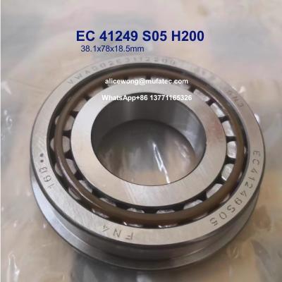 China Automotive Gearbox Bearings EC 41249 S05 H200 38.1x78x18.5mm Tapered Roller Bearings With Nylon Cage for sale