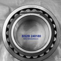 China BS2B 248180 Concrete Truck Bearings Spherical Roller Bearings 100x165x52/65mm for sale