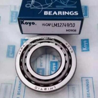 China Automotive Differential Bearings LM12749/10 Taper Roller Bearings 22.098x45.212x15.494/16.51mm for sale