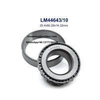 China Automotive Bearings LM44643/10 25.4x50.29x14.22mm Tapered Roller Bearings for sale
