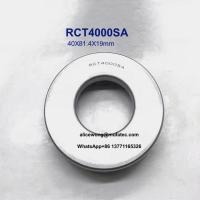 China RCT4000SA Clutch Release Bearings 40X81.4X19mm Ball Bearings for sale
