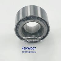 China 43KWD07 TOYOTA TACOMA Front Wheel Bearings  43X77X42/26mm for sale