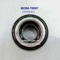 China 90366-T0007 43KWD07 Whell Hub Bearings 43X77X45.5mm for Toyota for sale