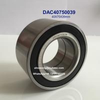 China DAC40750039 Automotive Wheel Hub Bearings 40X75X39mm for sale