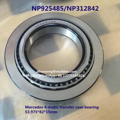 China NP925485/NP312842 Mercedes 4 Matic Gear Box Bearings 53.975X82X15mm Tapered Roller Bearings for sale
