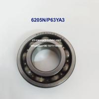 China 6205N/P63YA3 6205NR/P63 SX05A47 Automotive Gearbox Bearings 25X52X15mm for sale