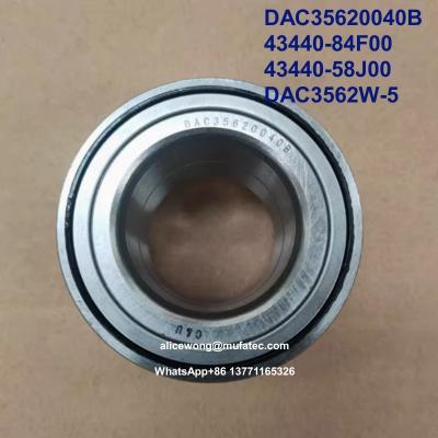 China DAC35620040B 43440-84F00 43440-58J00 DAC3562W-5 Front Wheel Hub Bearings 35X62X40mm for sale
