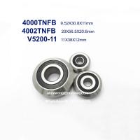 China 4000TNFB 4002TNFB V5200-11 Track Roller Bearings for Groove Machines Bevel Edge Machines Bevelling Machines for sale