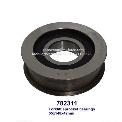 China 782311 forklift sprocket bearings non-standard ball bearings 55x148x42/34mm for sale