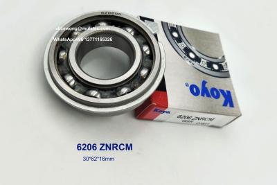 China 6206 ZNRCM 30x62x16mm bearing with snap ring for sale