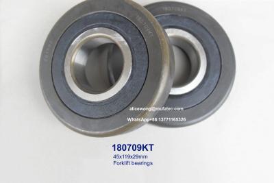 China 180709KT forklift bearings 45x119x29mm heavy duty bearings for sale