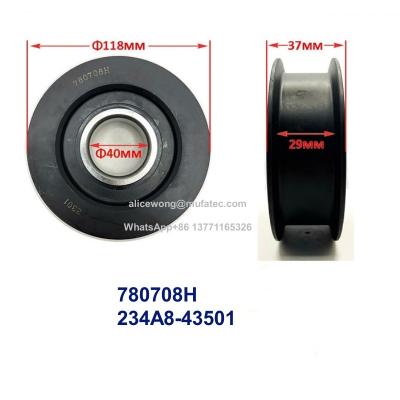 China 780708H forklift bearing 40x118x37/29mm heavy duty bearings for sale