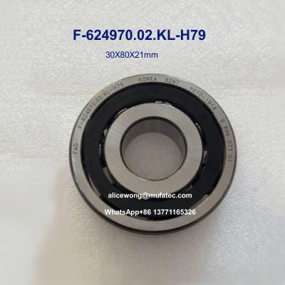 China F-624970.02.KL-H79 30X80X21mm Automotive Bearings Open Type Deep Groove Ball Bearings for sale