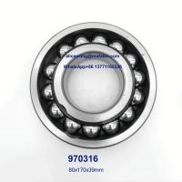 China 970316 80x170x39mm high temperature bearings deep groove ball bearings for sale